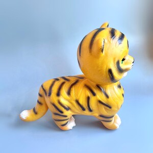 Edward Mobley Stripes Tiger Arrow Rubber, Vintage Tiger Squeak Toy 50's ...