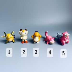 Pokemon Tomy Figures, CHOOSE YOUR OWN, 1999 Pokemon Mini Figures ...