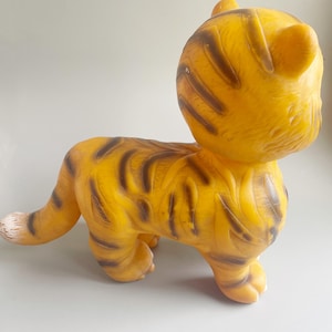Edward Mobley Stripes Tiger Arrow Rubber, Vintage Tiger Squeak Toy 50's ...