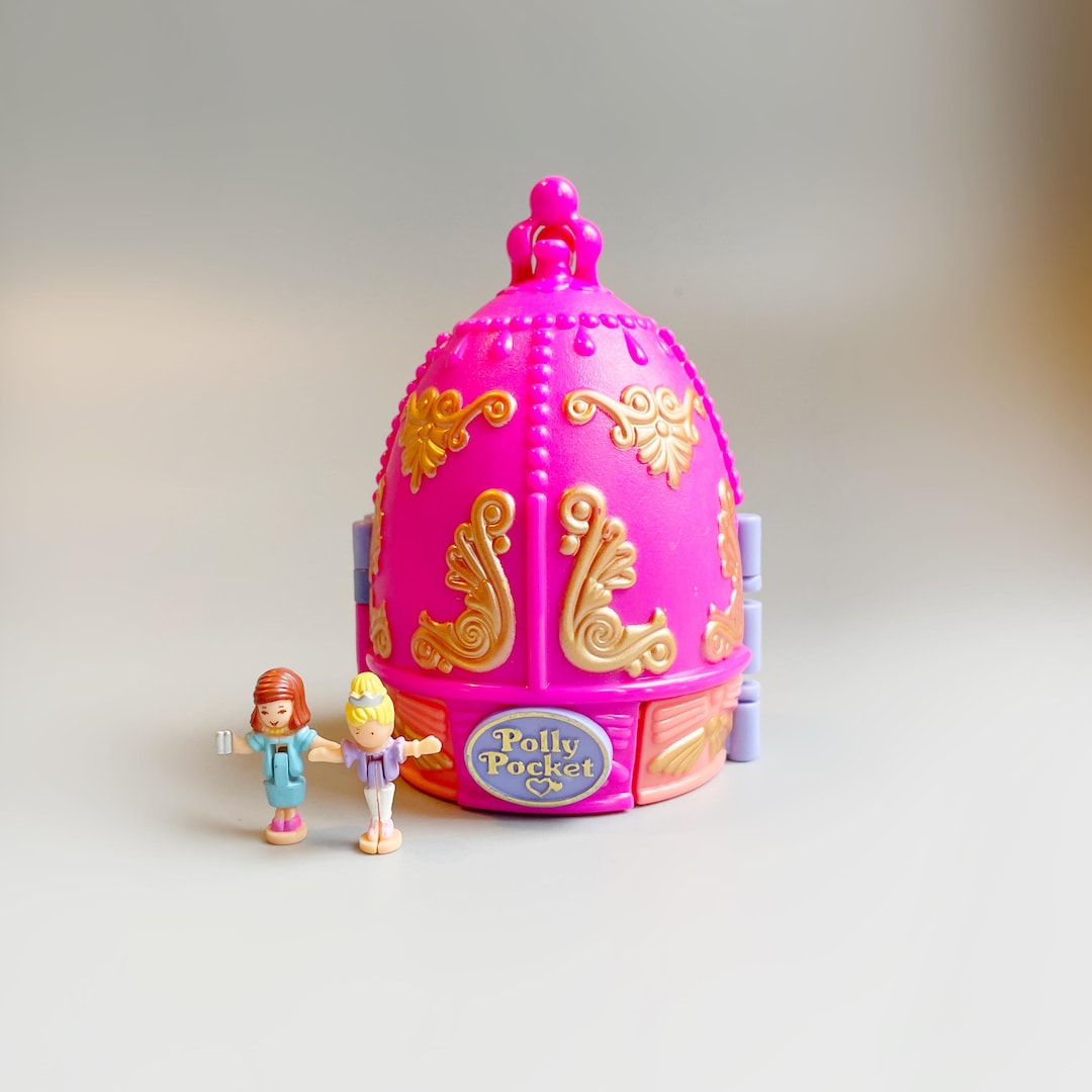 Vintage Polly Pocket Sparkle Ballerina, 90's Polly Pocket Ballerina Egg ...