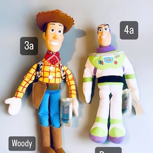 Toy Story 2 Star Bean Plush, CHOOSE YOUR OWN, Toy Story 2, Lenny Wheezy ...