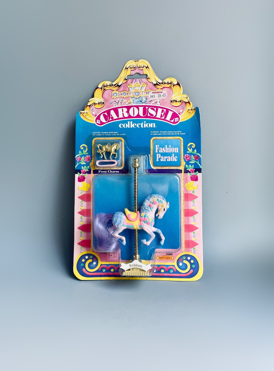 Matchbox Carousel Horse Ribbon MOC Vintage Matchbox Carousel Collection ...