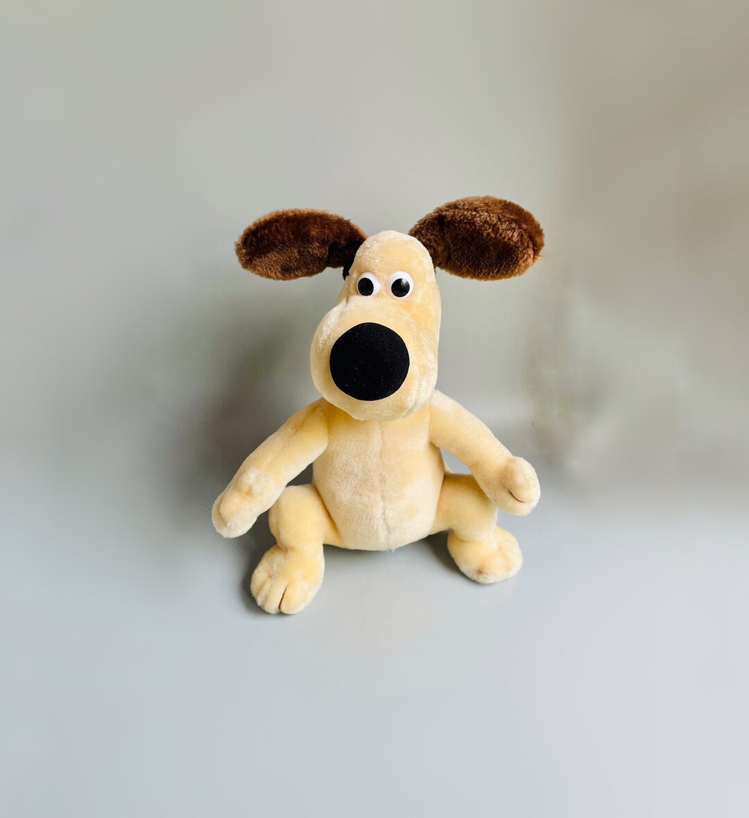Wallace & Gromit Plush, Gromit Dog Plush Toy Plush Born to Play 1989 ...