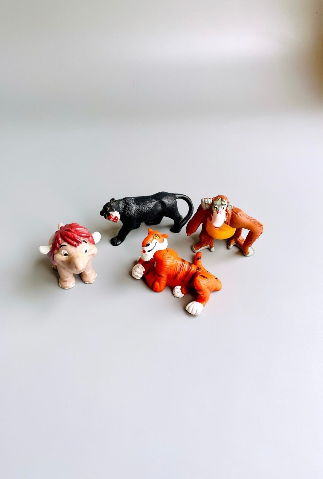 Vintage Jungle Book Bullyland Figures, CHOOSE YOUR OWN, Vintage Disney Jungle Book Bully Plastic ...