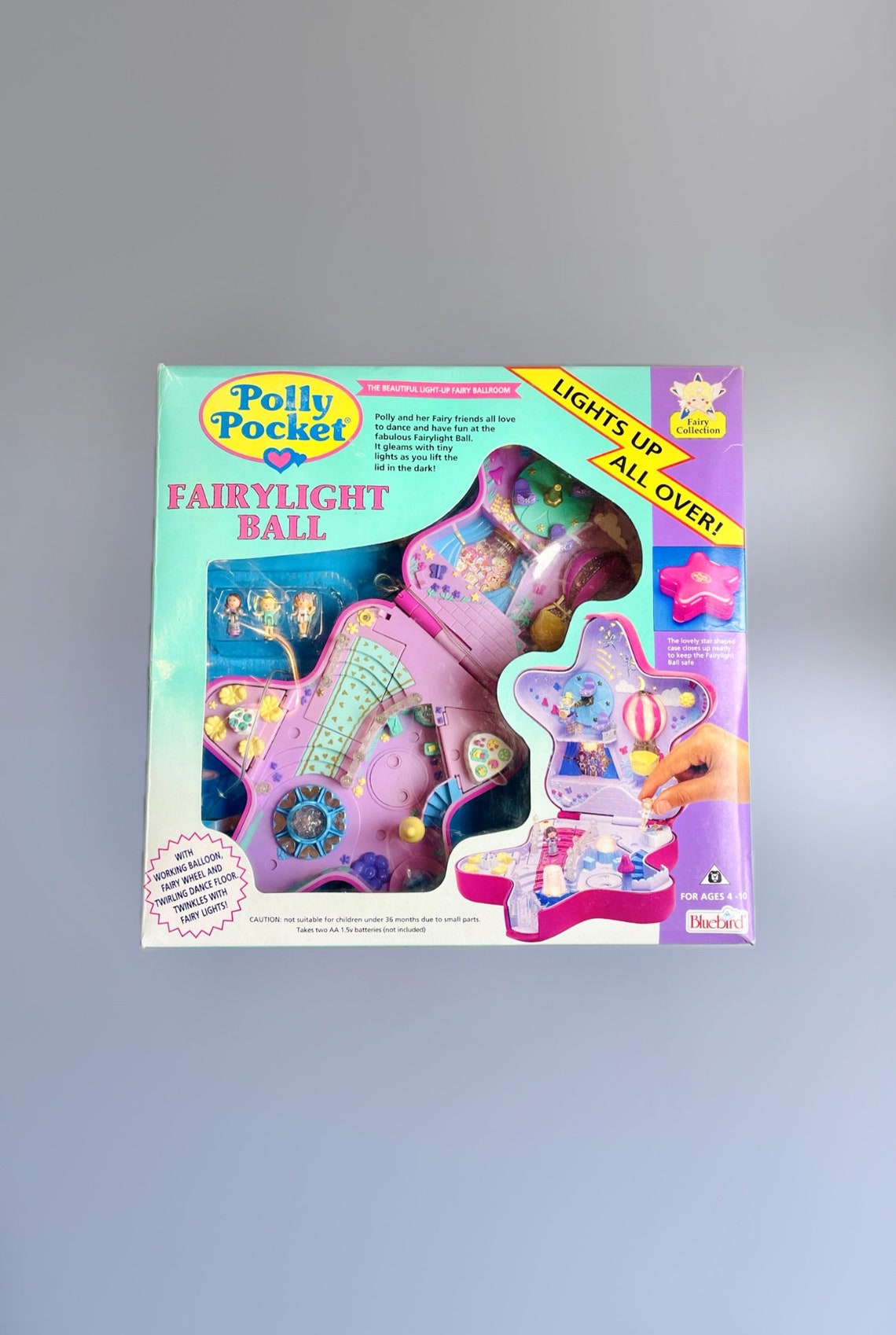Polly Pocket Fairylight Ball Wonderland BOXED Complete, Light up Polly ...