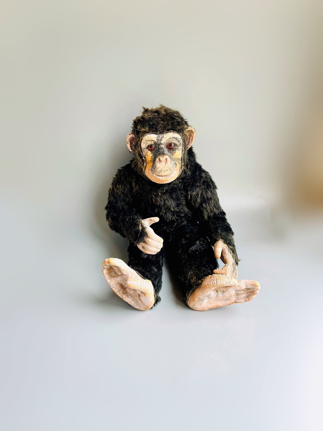 Dean's Rag Book Tru to Life Chimpanzee, Deans Childsplay Soft Toy ...