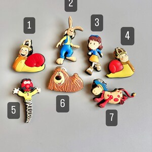 The Magic Roundabout Pin Badges, 2000's Magic Roundabout Remake Rubber ...