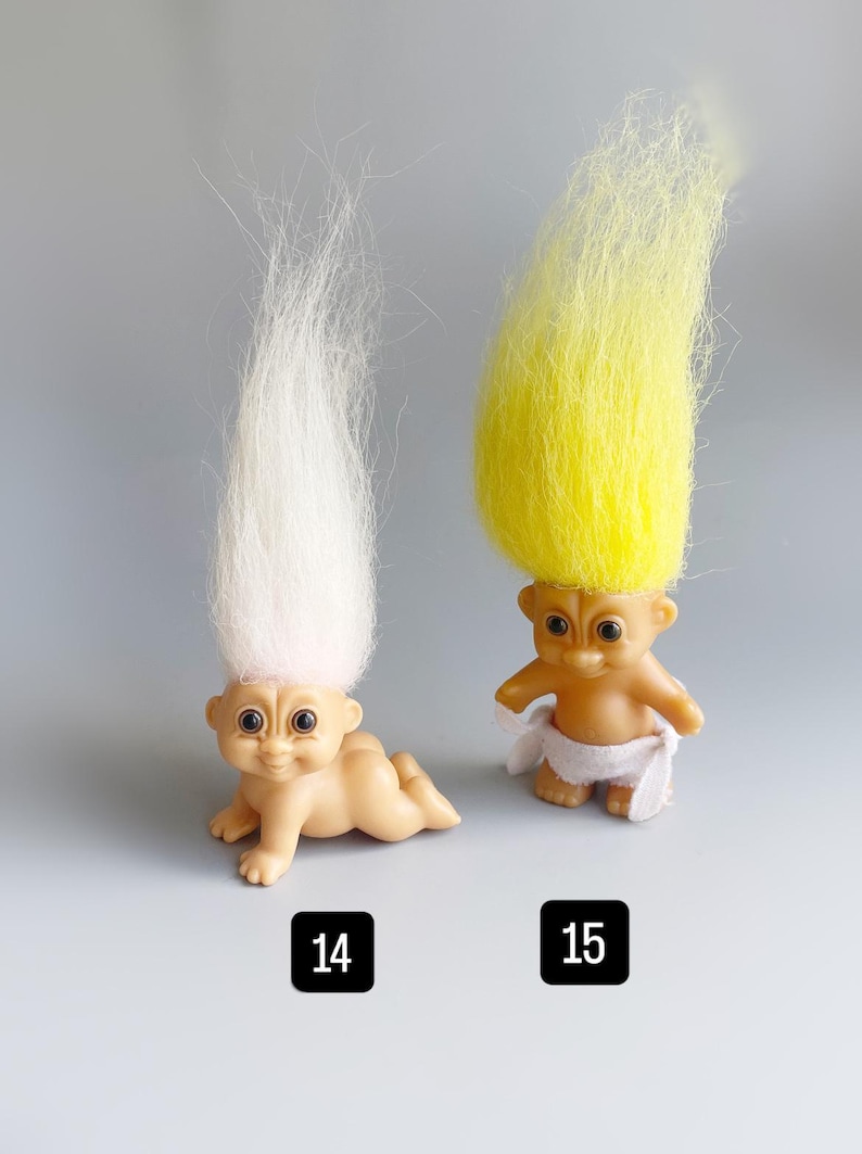 90's Russ Troll Babies - CHOOSE YOUR OWN - Vintage Troll Doll Baby in ...