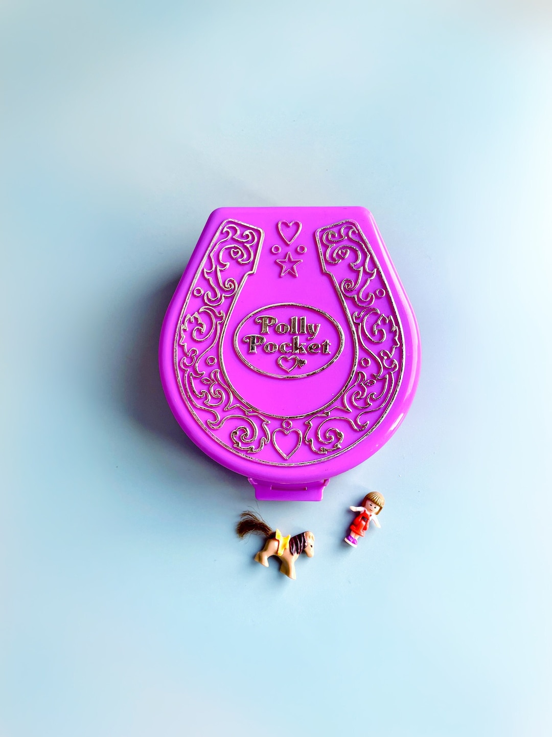 Polly Pocket Pony Ridin' Show 1994, Vintage 90's Polly Pocket Horses ...