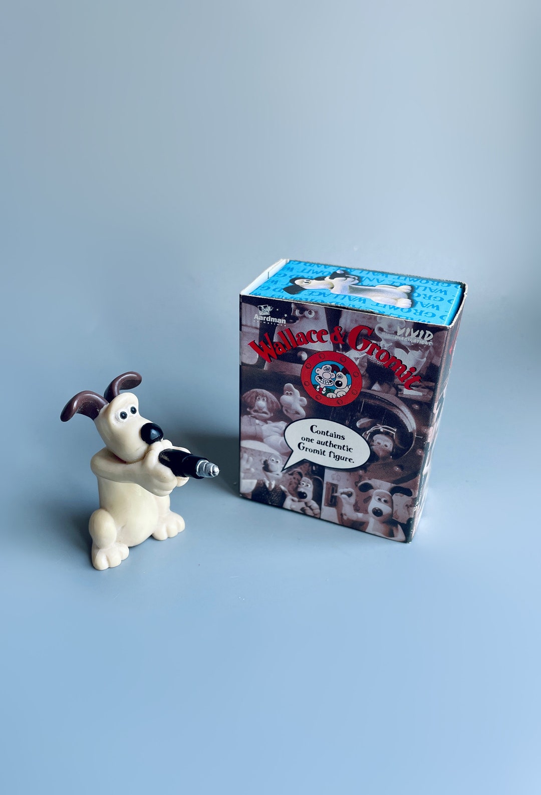 Gromit With Screwdriver Gun Figurine A Grand Day Out Wallace - Etsy