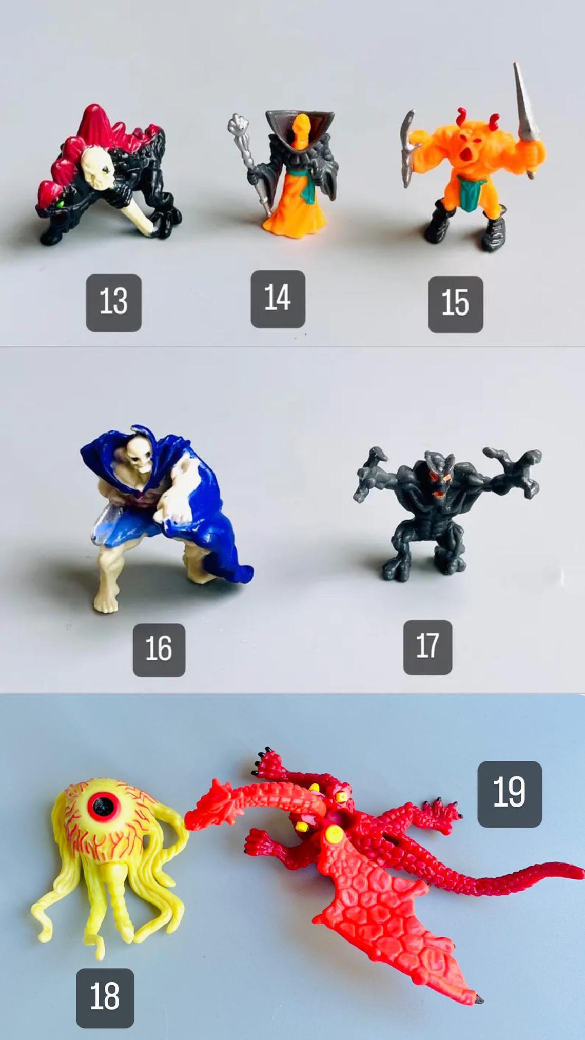 Mighty Max Spare Figures, CHOOSE YOUR OWN, 90's Mighty Max Virgil ...