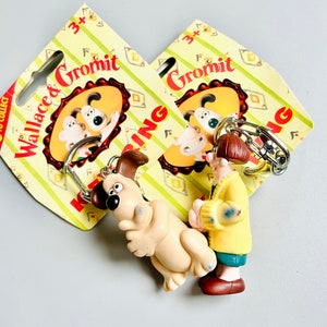 Wallace & Gromit Keychains | CHOOSE YOUR OWN | Wallace and Gromit Small ...