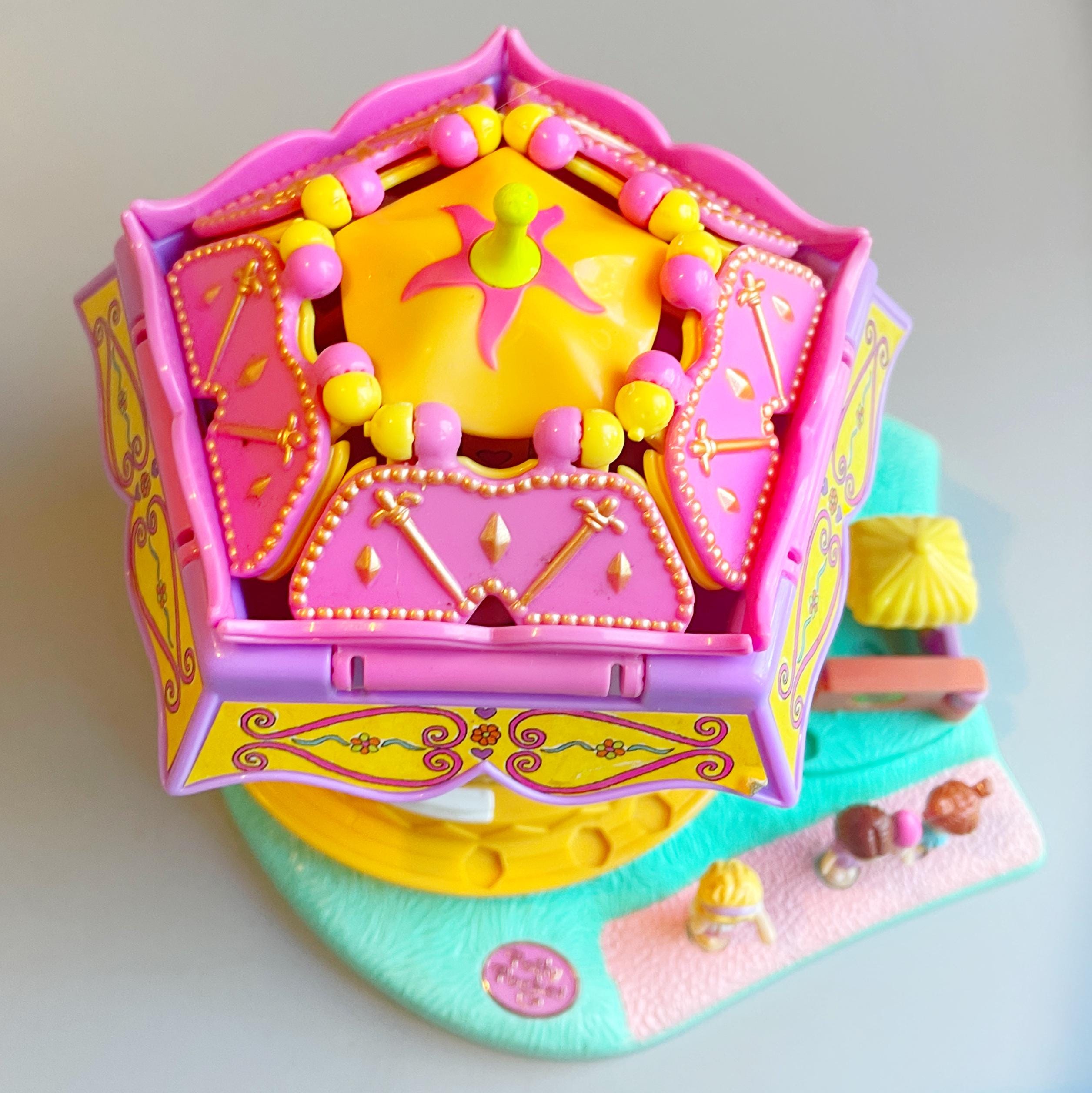 Polly Pocket Spin Pretty Carousel, 90's Original Polly Pocket Fair ...