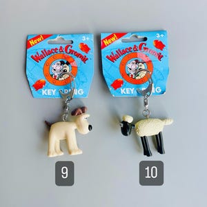 Wallace & Gromit Keychains | CHOOSE YOUR OWN | Wallace and Gromit Small ...