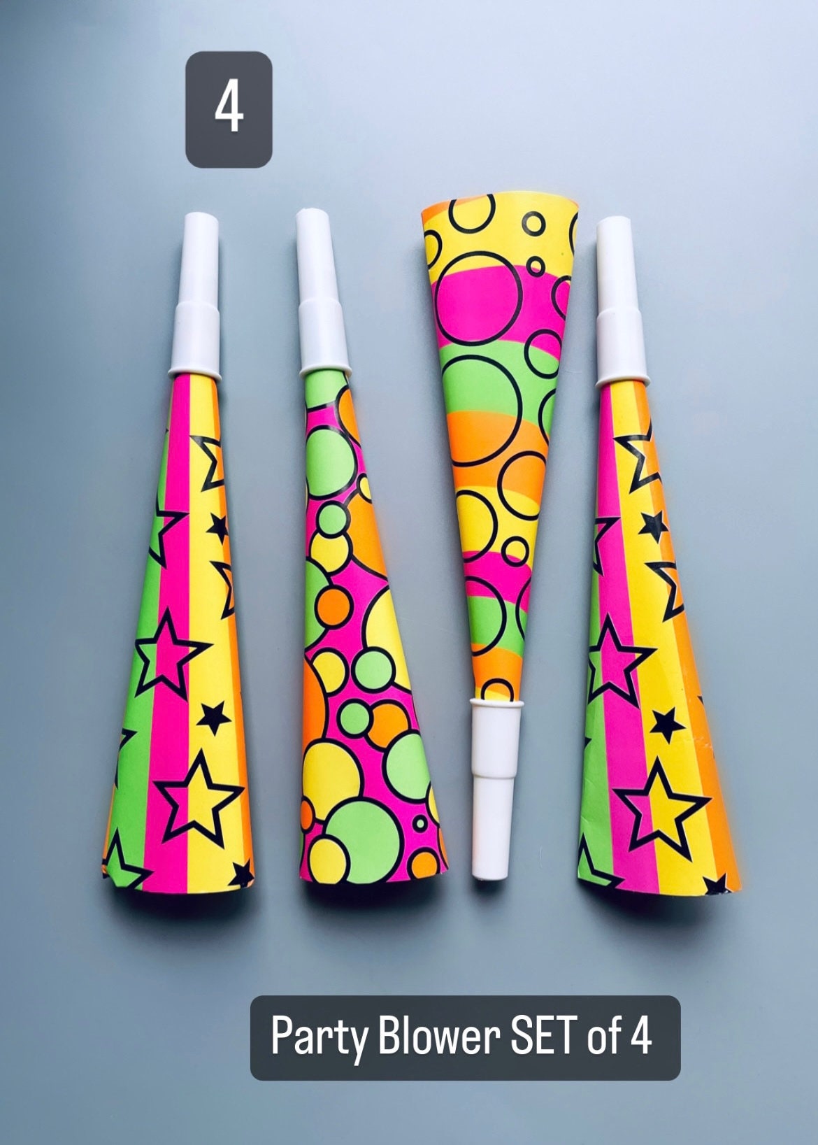 90's Kids Party Supplies, CHOOSE YOUR OWN, Vintage Party Wear, Neon ...
