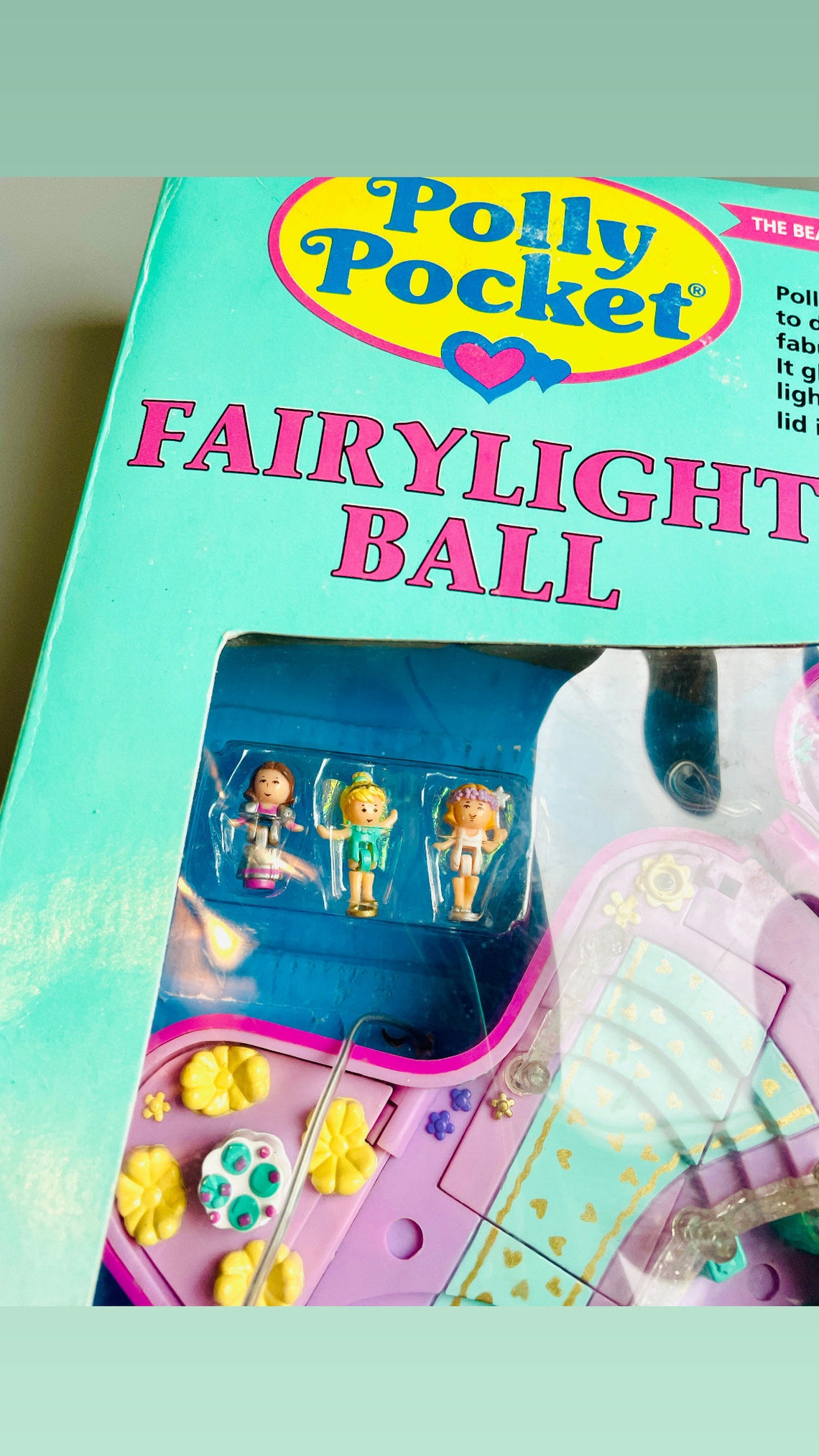 Polly Pocket Fairylight Ball Wonderland BOXED Complete, Light up Polly ...