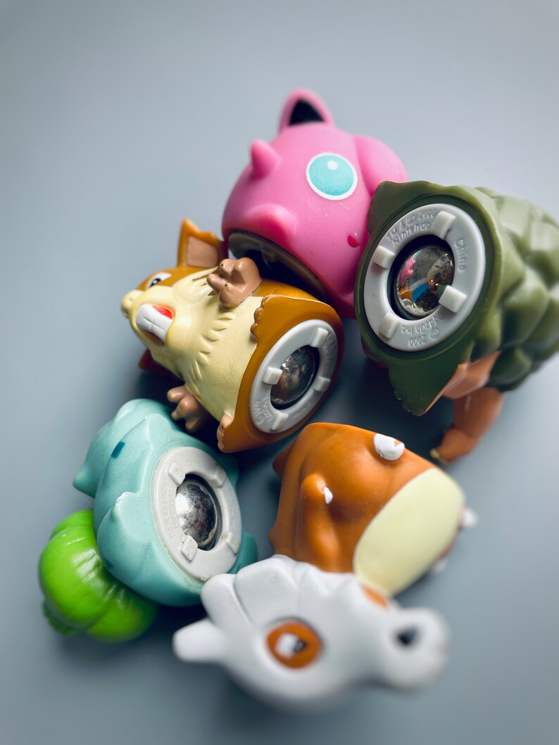 Pokemon Sliders, 90'S Pokemon Figures - CHOOSE YOUR OWN- 1999 Oddzon ...