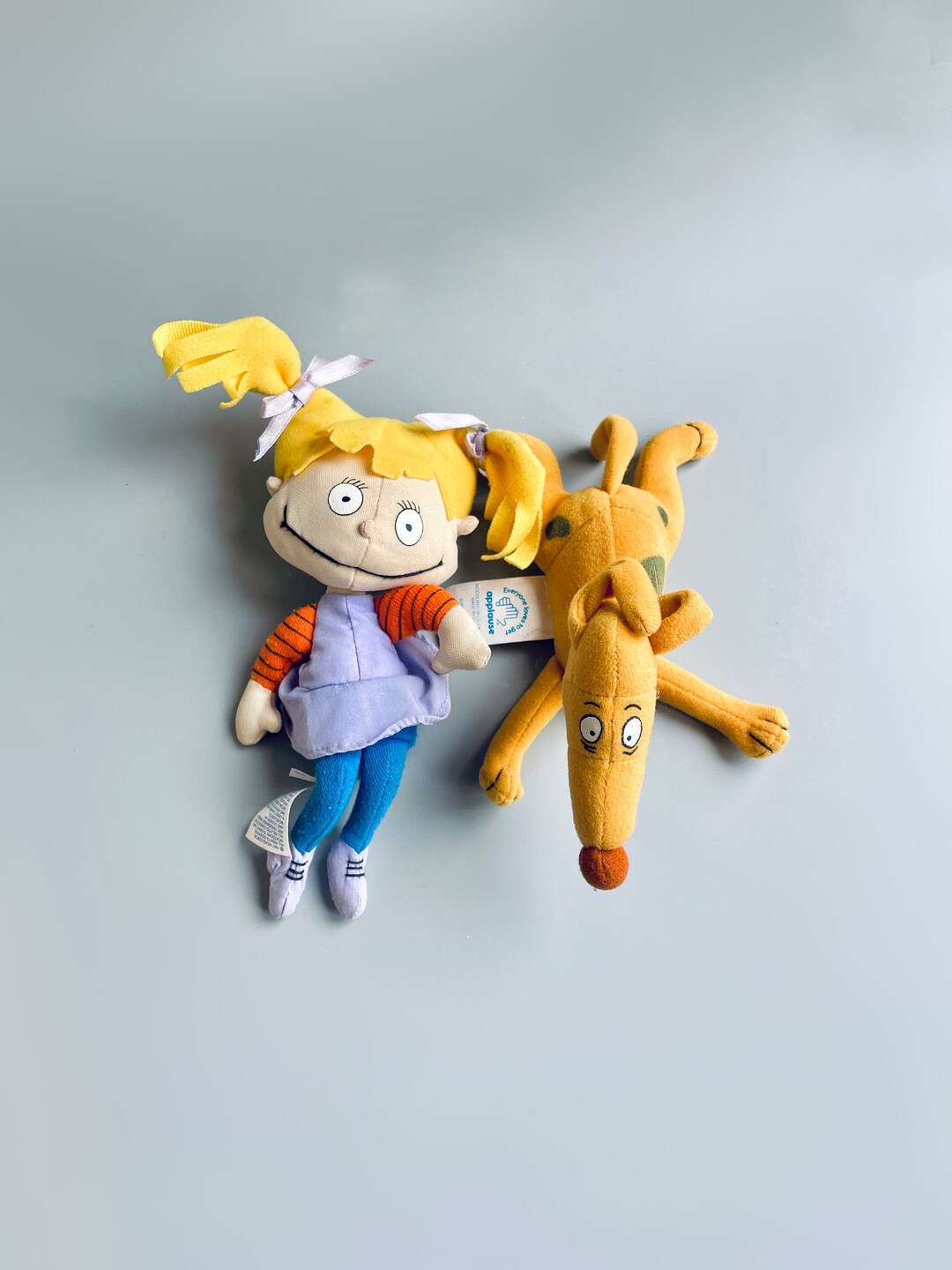 90's Rugrats Beanie Plush, CHOOSE YOUR OWN, Angelica Pickles, Spike the ...