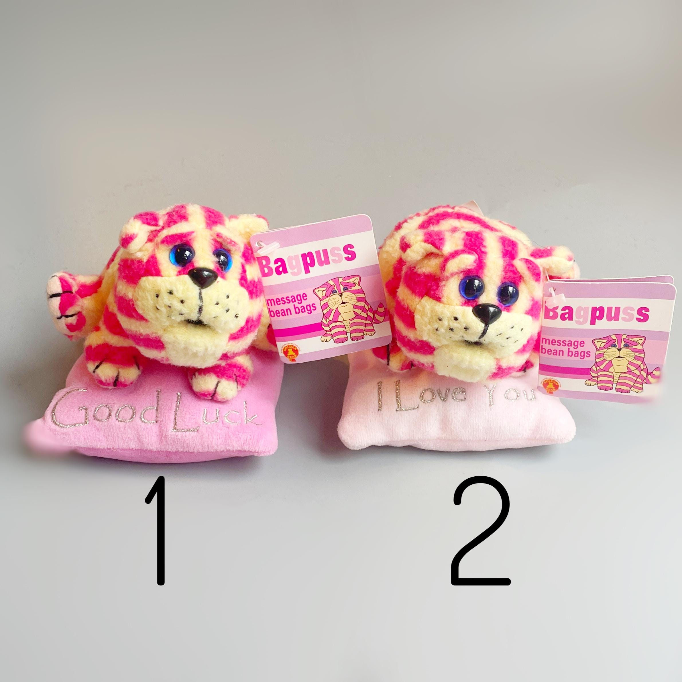 Vintage Bagpuss Plush Beanie, CHOOSE YOUR OWN, 2000's Peter Firmin ...