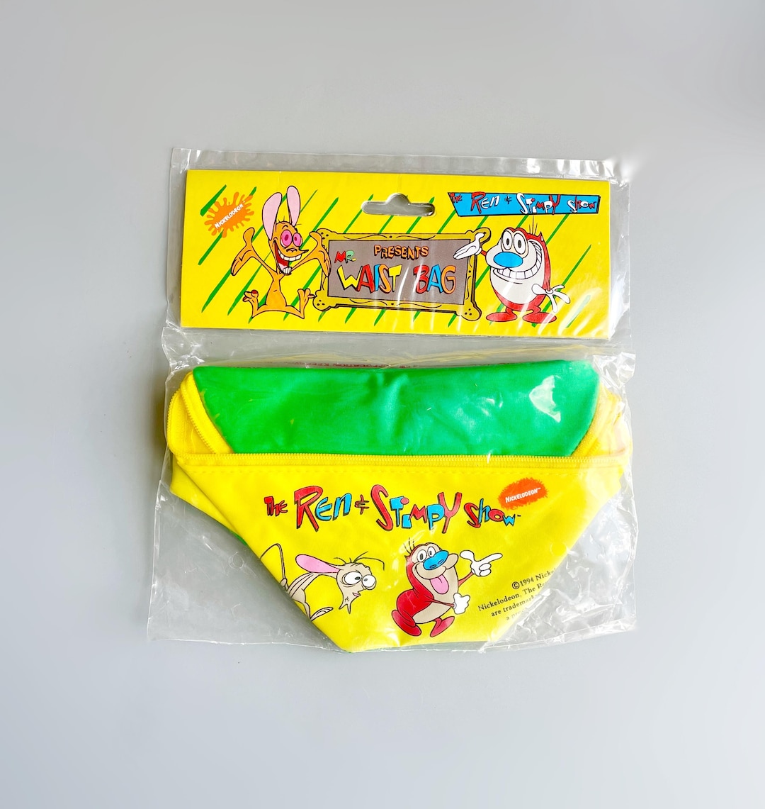 Ren and Stimpy Bum Bag, Vintage Ren and Stimpy Collectible Merchandise ...