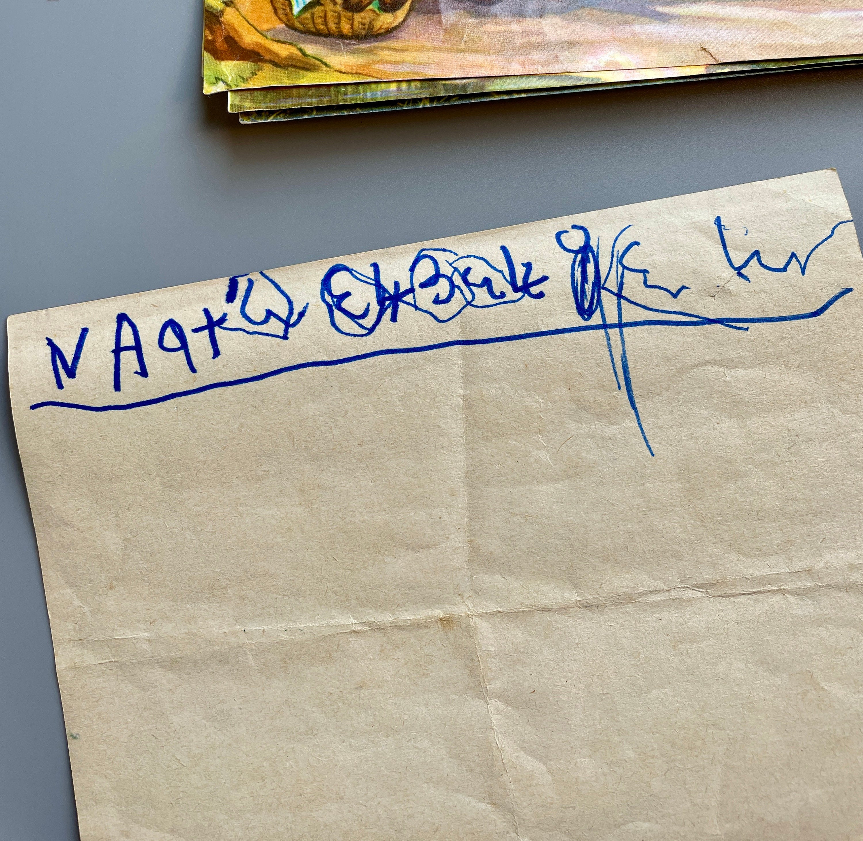 1950s Picture Blocks 50s 60s Toys Illustrated Picture - Etsy UK