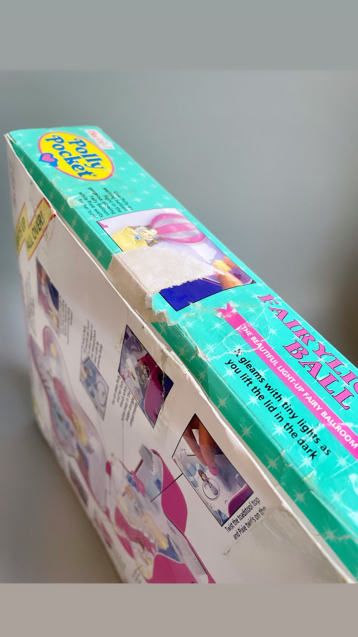 Polly Pocket Fairylight Ball Wonderland BOXED Complete, Light up Polly ...