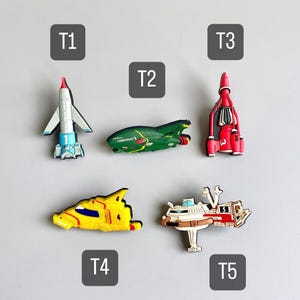 Thunderbirds Pin Badges, CHOOSE YOUR OWN, Thunderbird Charity Pin ...