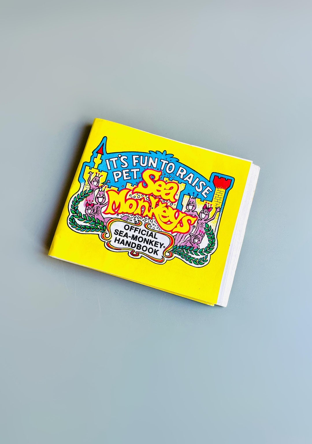 Vintage Sea-monkey Handbook, the Amazing Live Sea Monkeys Official ...