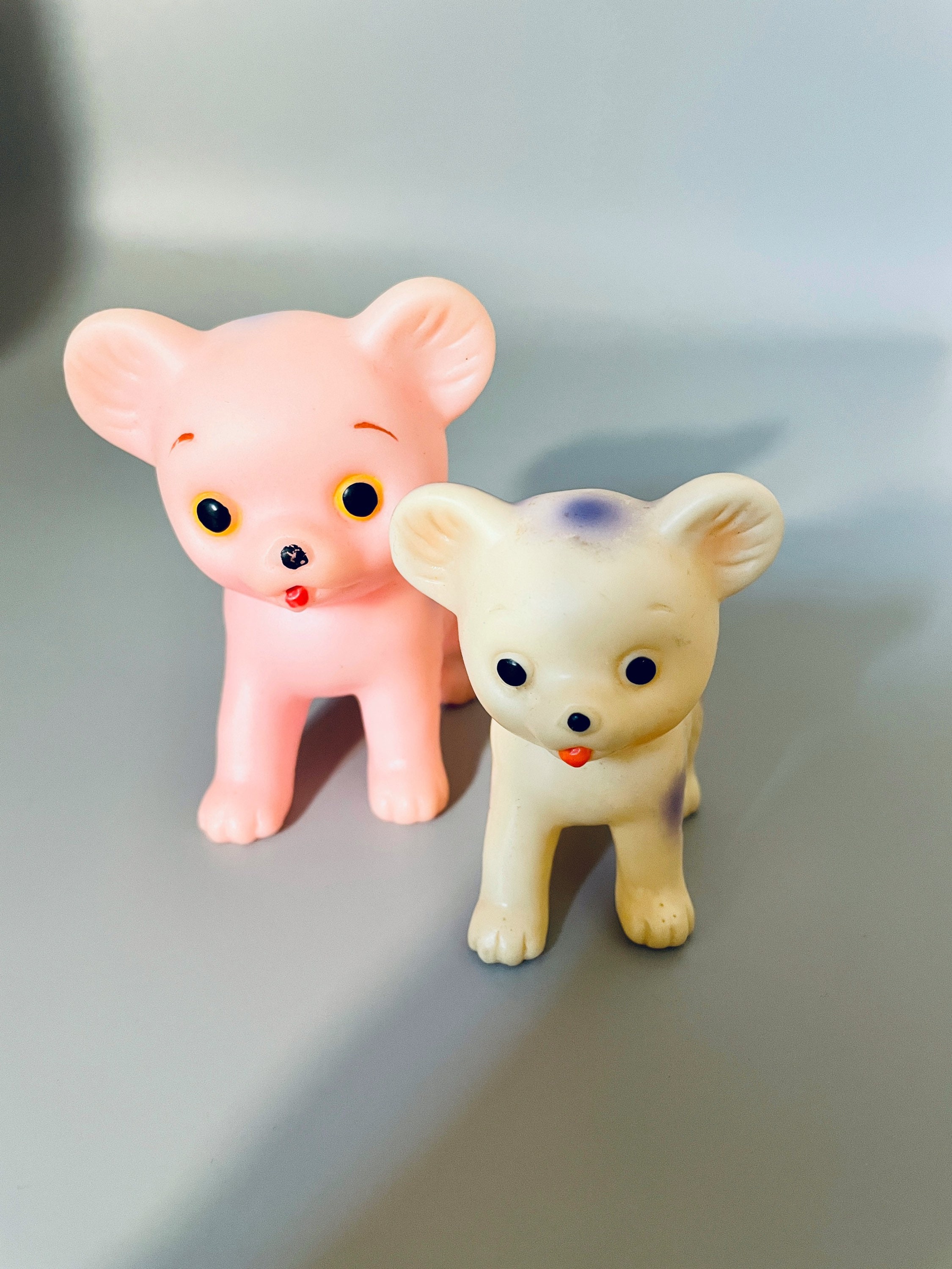 Kitsch Bears Rubber Squeak Toys Vintage Japanese Bears Retro - Etsy