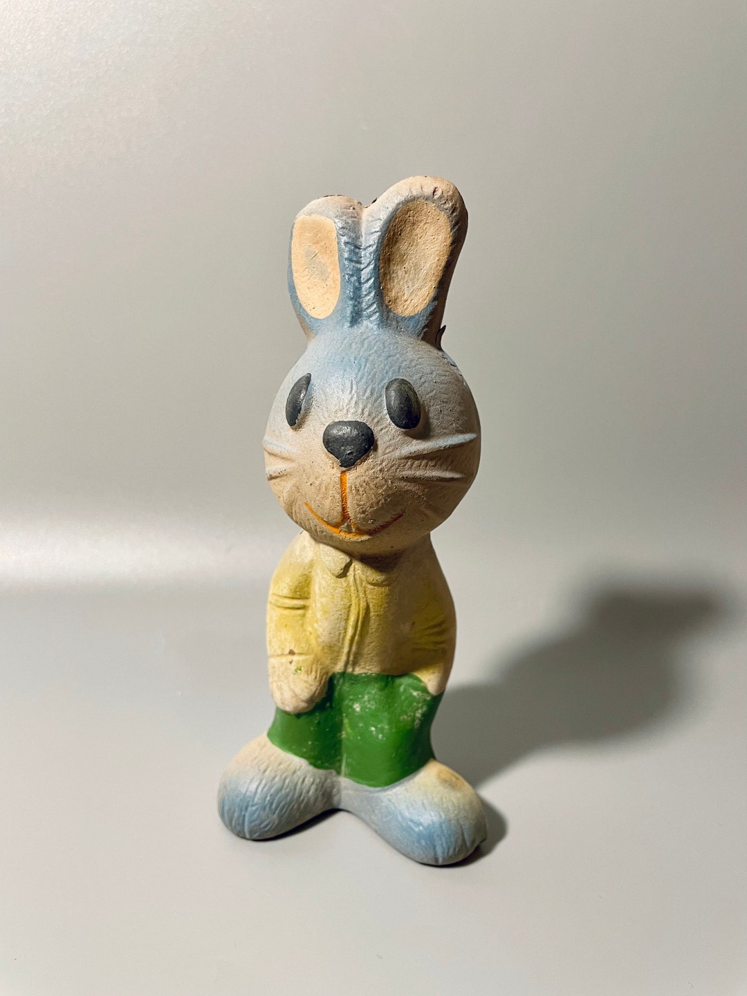 Vintage Rubber Rabbit Toy, 60’s Soviet Squeak Toy, Sweet Vintage Rabbit ...