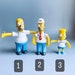 The Simpsons Bendy Figures, CHOOSE YOUR OWN, 90'S & 2003 Krusty Show ...