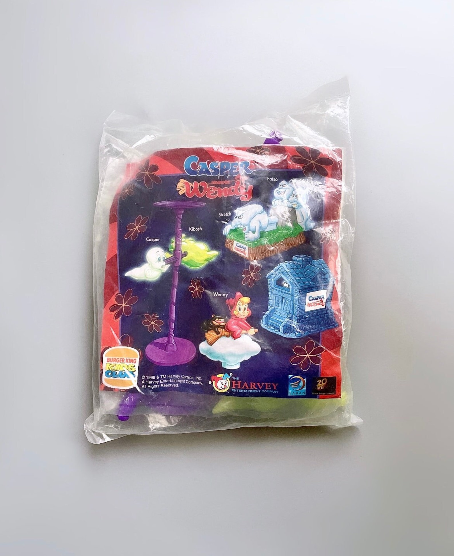 Casper Meets Wendy Burger King Toys, CHOOSE YOUR OWN, 1998 Burger King ...