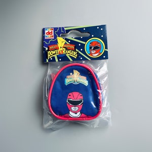 Power Rangers 90s Mini Coin Purse Back Pack, New Old Stock Original ...