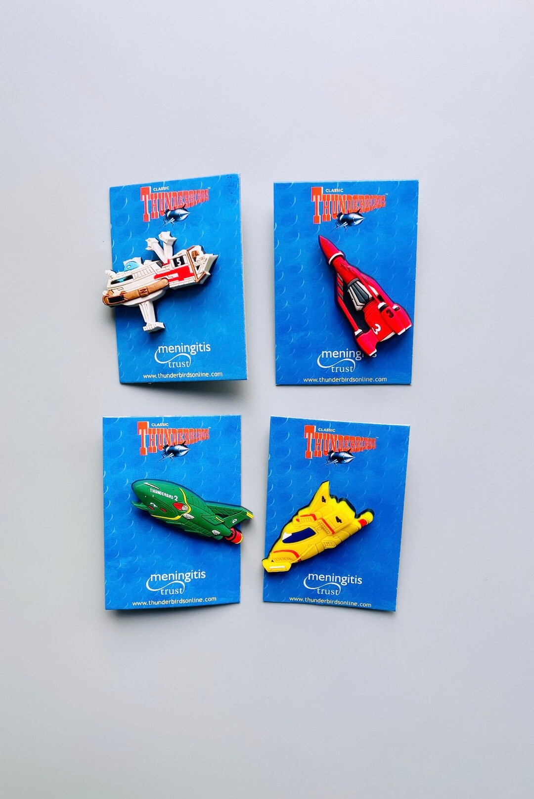 Thunderbirds Pin Badges, CHOOSE YOUR OWN, Thunderbird Charity Pin ...