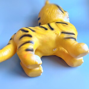 Edward Mobley Stripes Tiger Arrow Rubber, Vintage Tiger Squeak Toy 50's ...
