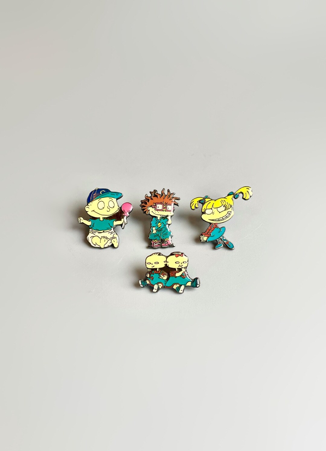 Rugrats Enamel Pin Badges: 90's Nickelodeon Cartoon Pins - Etsy