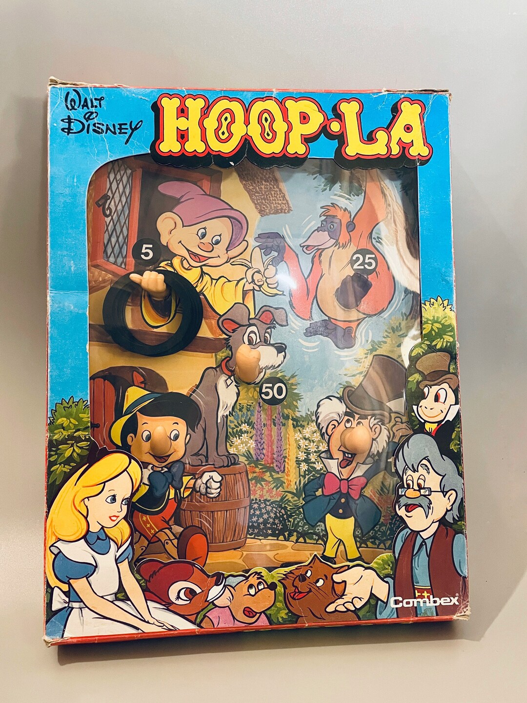Vintage 1960’s Walt Disney Combex Creations Hoopla Game, Vintage 60’s ...