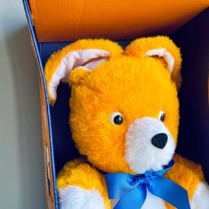 Boxed 70's Plush Rabbit, Baby Pride Telitoy Kitsch Vintage Cuddly Toy ...