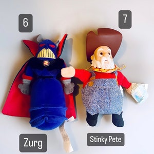 Toy Story 2 Star Bean Plush, CHOOSE YOUR OWN, Toy Story 2, Lenny Wheezy ...