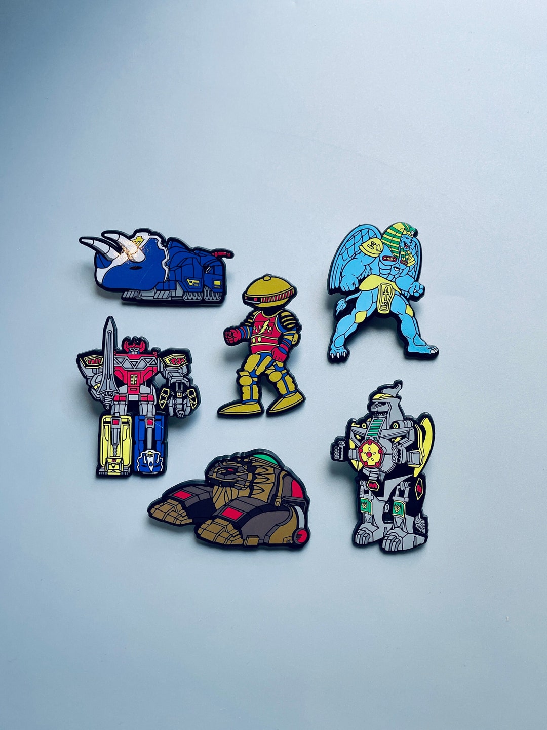 90's Power Rangers Badges CHOOSE YOUR OWN Mighty Morphin - Etsy