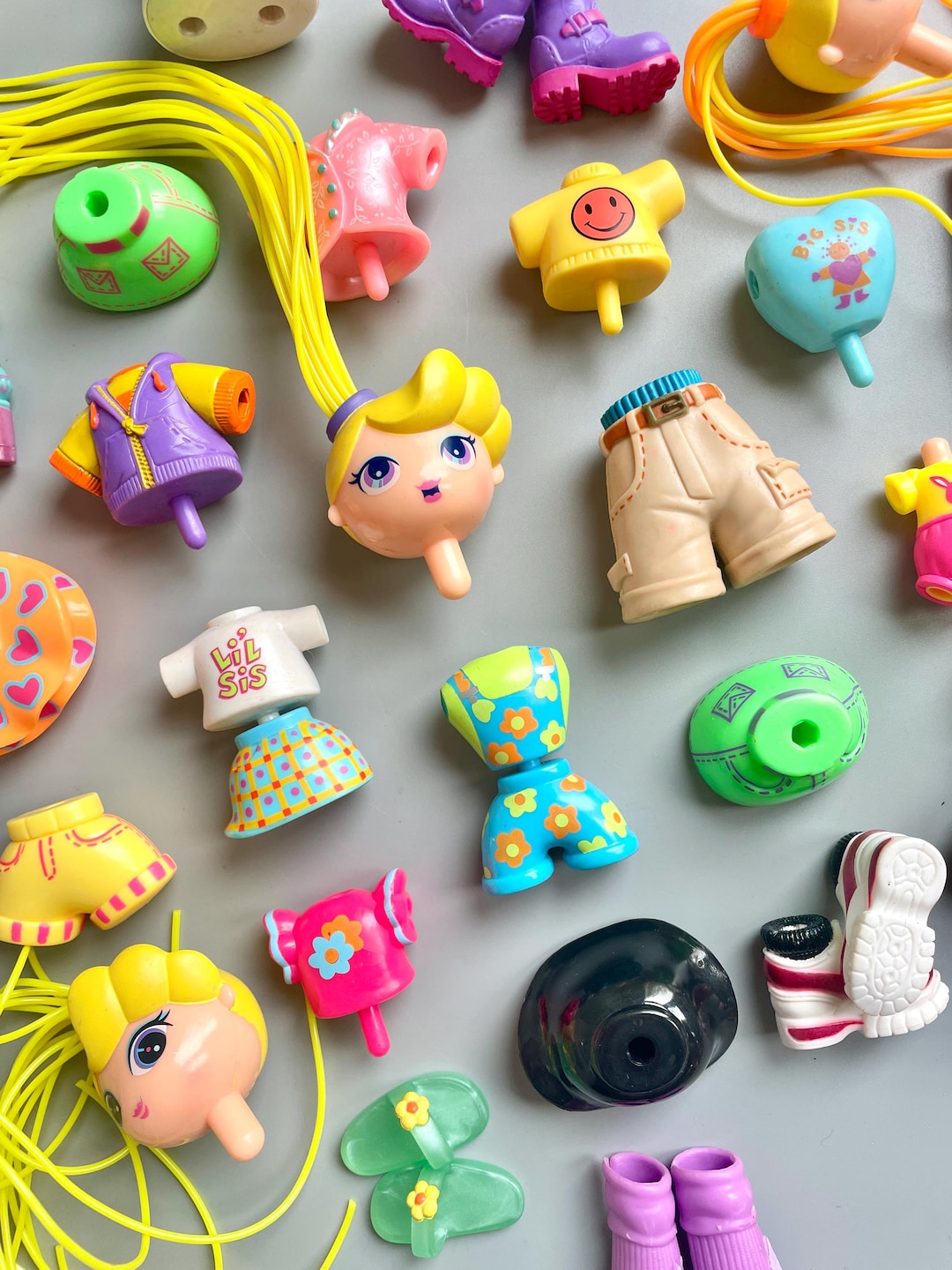 Betty Spaghetti Parts, CHOOSE YOUR OWN, Vintage Betty Spaghetti Heads ...