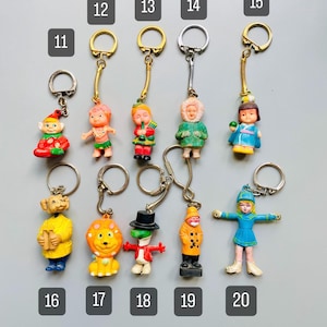 Vintage Keychains 1960's, 70's 80's Key Rings, CHOOSE YOUR OWN ...