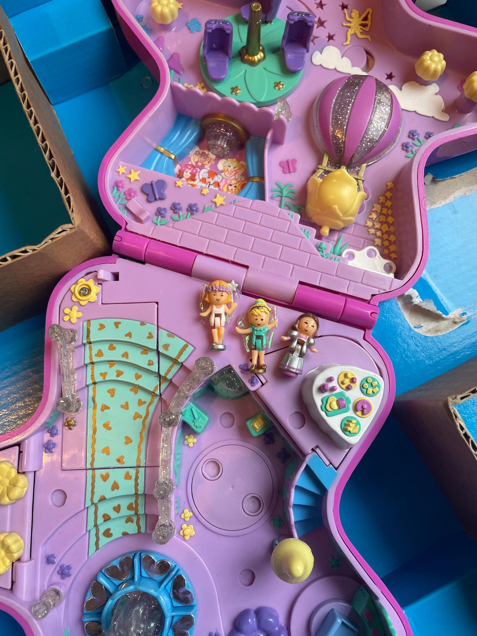 Polly Pocket Fairylight Wonderland Complete BOXED! Pixie, Fairy Ella ...