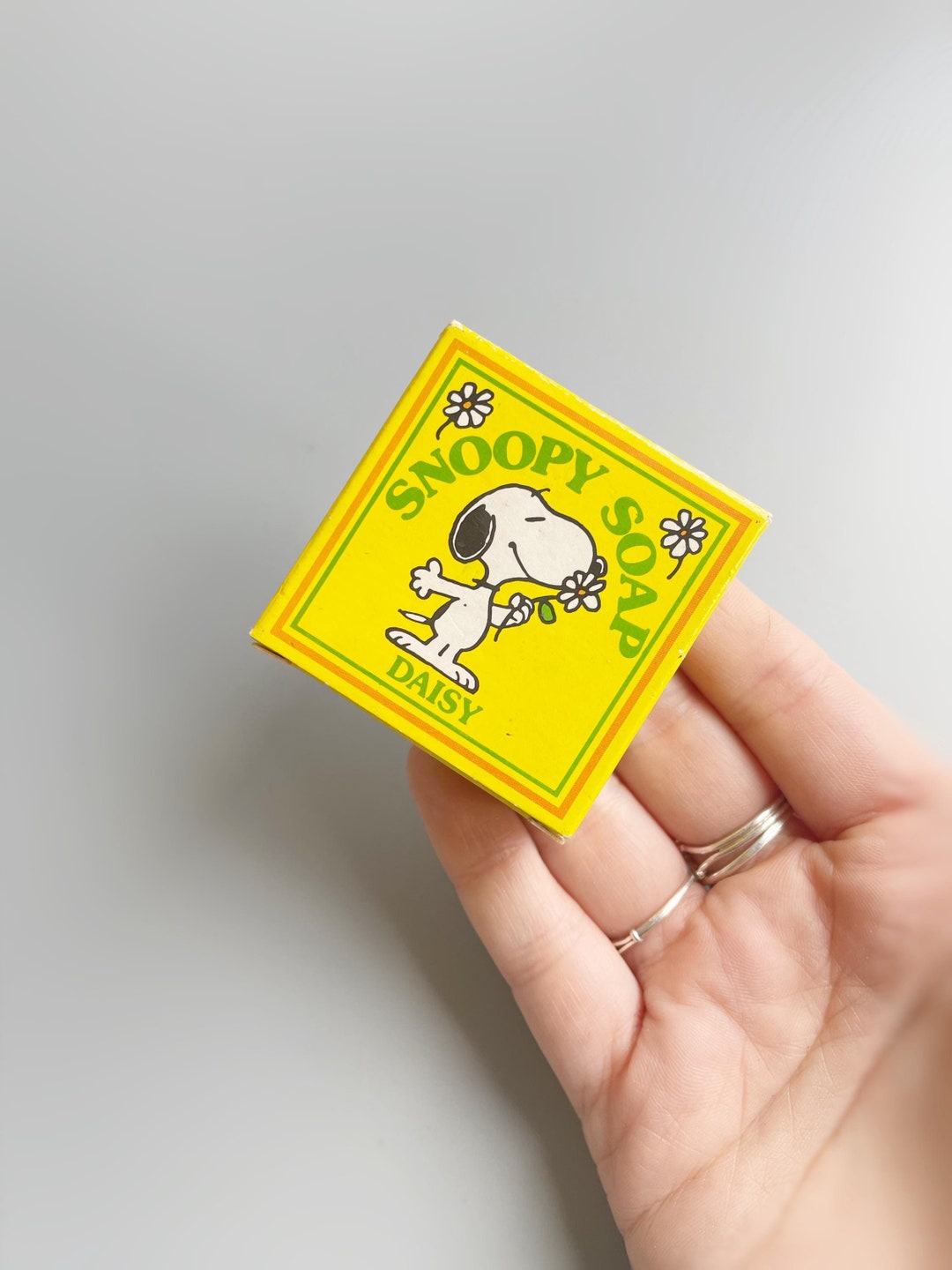 Vintage Snoopy Soap, Snoopy Daisy Soap, Peanuts Snoopy Mini Boxed Soap ...