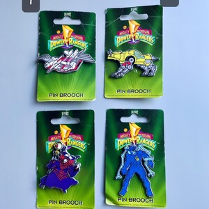 90's Power Rangers Badges CHOOSE YOUR OWN Mighty Morphin Power Rangers ...