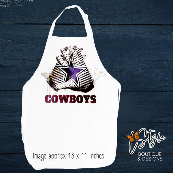 Dallas Cowboys Apron - Etsy