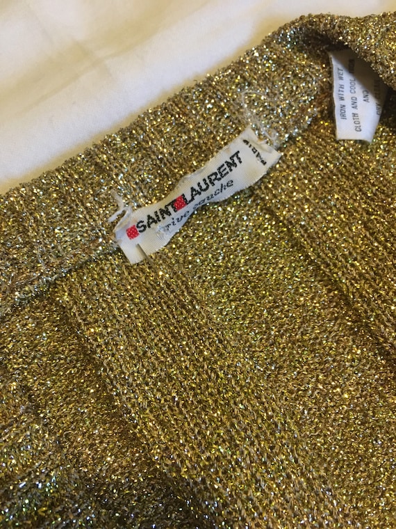 Vintage 1970s YSL Rive Gauche Sweater for Women | Size XXS Vintage 1970s YSL Rive Gauche Sweater for Women | Size XXS
