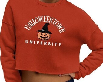 Halloweentown Crop Top - Etsy
