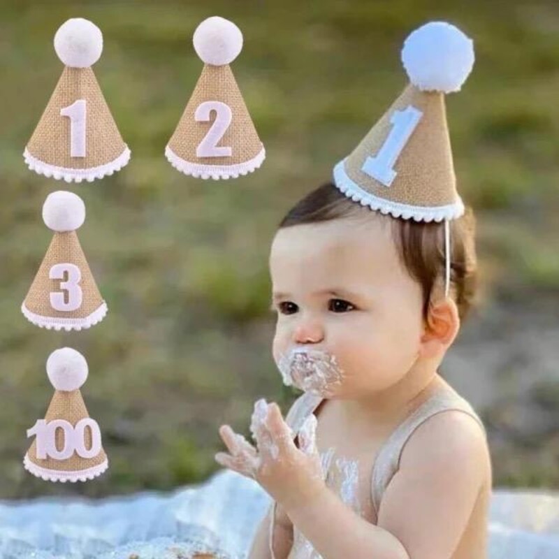 1 Year Old Party Hats - Etsy