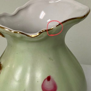 Vintage Lefton China Pitcher - Etsy